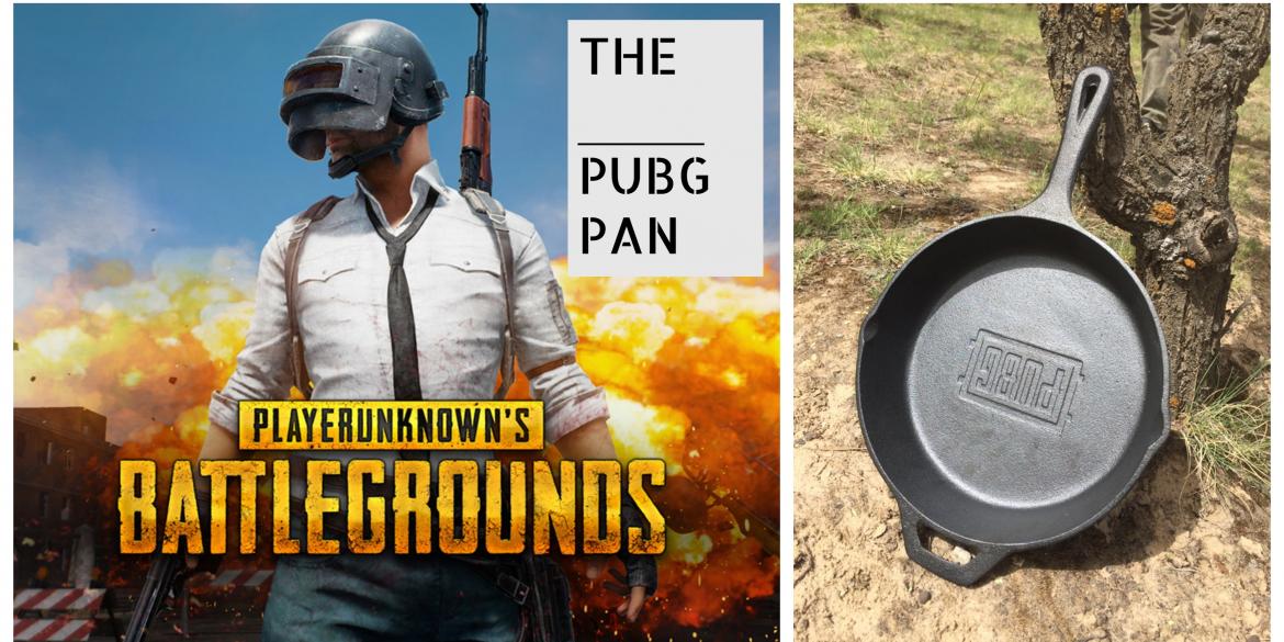 【时尚单品】【PUBG X PAN 】“吃鸡”平底锅！！！队友们想要拥有一个吗？如今淘宝可以买得到了哦！还可以用来煎蛋呢！