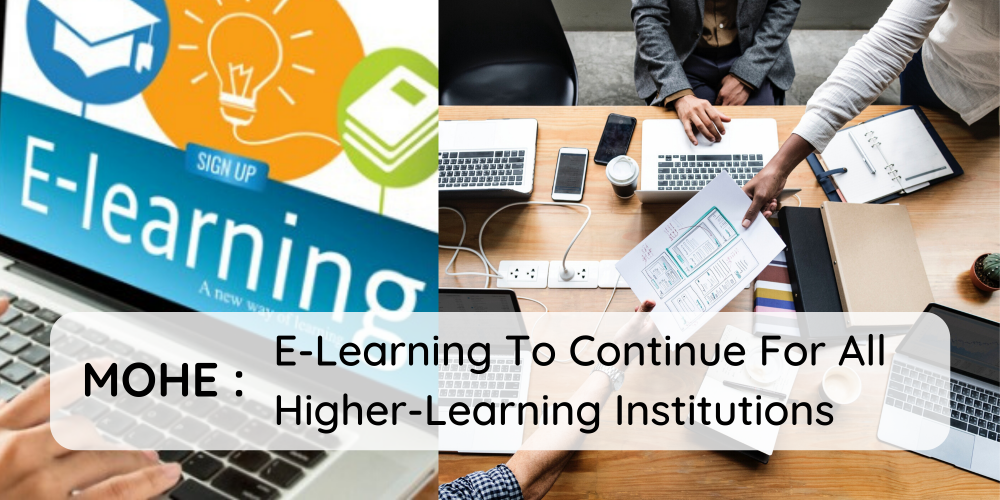 Education Ministry | E-Learning Continues For Higher Education Institutions