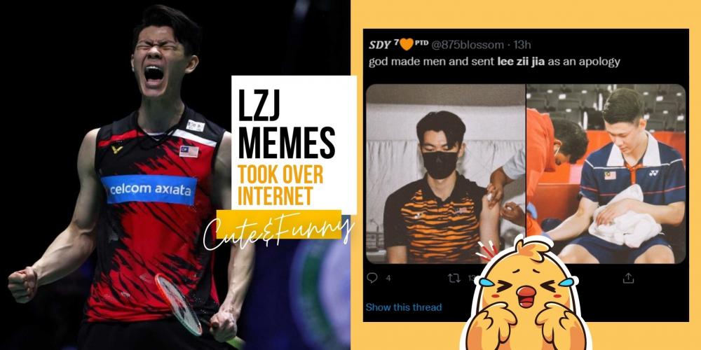 M‘sian make memes about Lee Zii Jia and it is so cute and hilarious