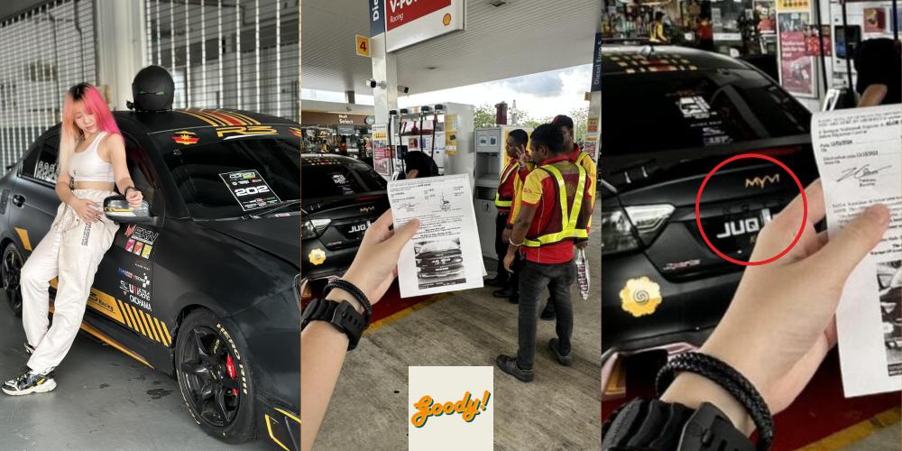 Driver Beware! TikToker Receives RM300 Saman At Petrol Station For ...