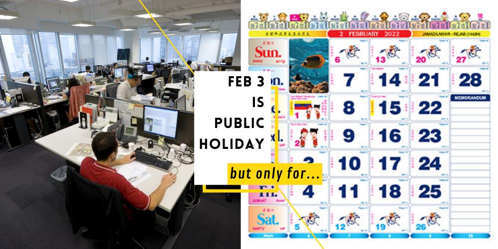 Government Confirms Feb 3. A Public Holiday For Federal Territories Only!