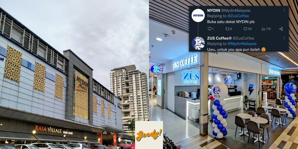From Tweet To Reality, Mydin Now Houses Its First ZUS Coffee Outlet!