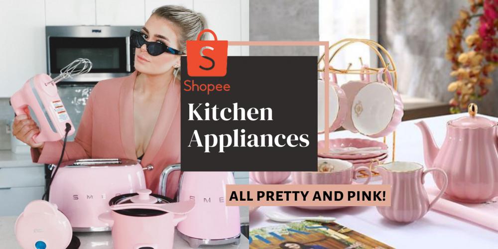 Pink Kitchen Appliances On Shopee You‘d Instantly Obsess Over