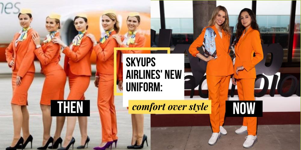 Ukrainian Airlines Ditched The "Conservative" Flight Attendant's ...