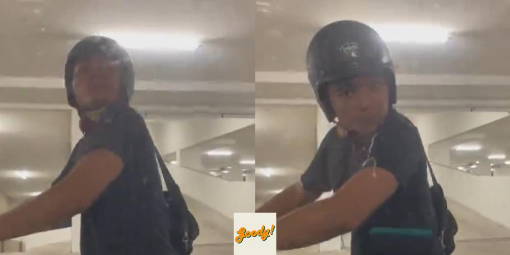 Angry Man Accidentally Spits On Himself While Attempting To Spit On A ...