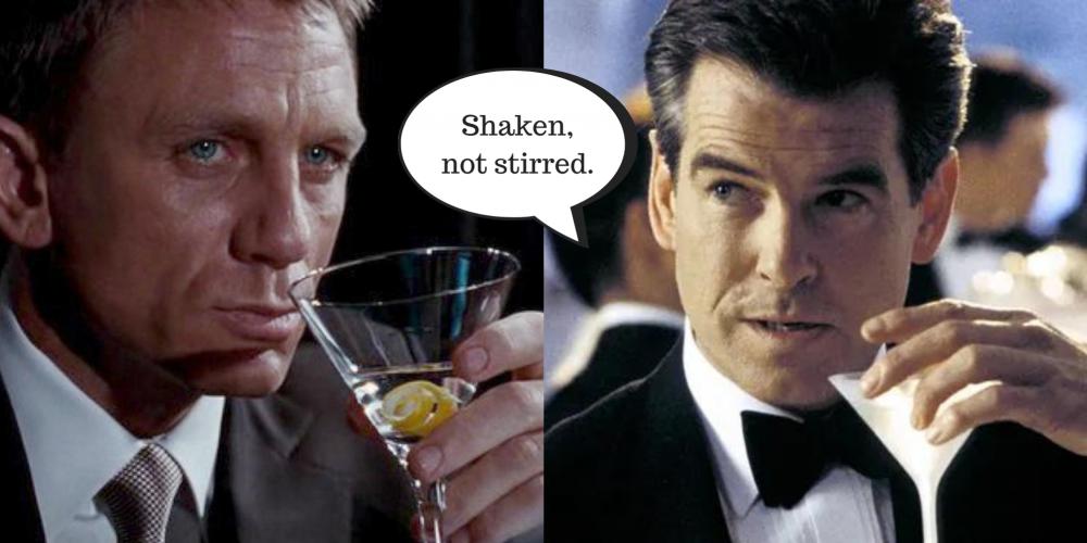 Shaken Not Stirred The Reason Why James Bond Orders His Martinis Shaken Not Stirred The Reason Why James Bond Orders His Martinis