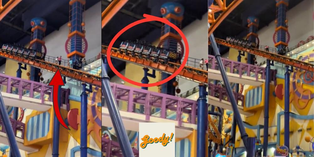 WATCH: Roller Coaster Malfunction At Indoor Amusement Park In Berjaya ...