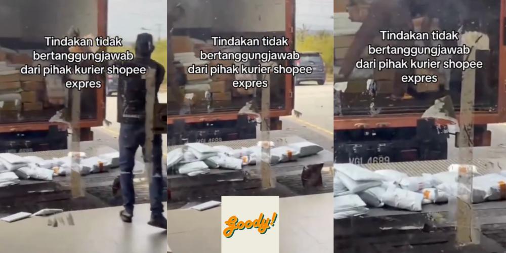 WATCH: Shopee Express Staff Caught Carelessly Tossing Parcels Into ...
