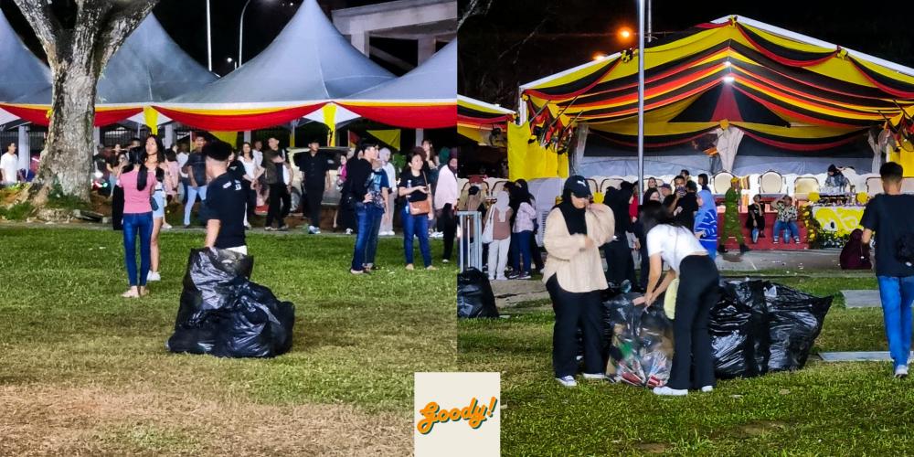 S'wakians Picks Up Trash After Concert, Receives Praise By Netizens