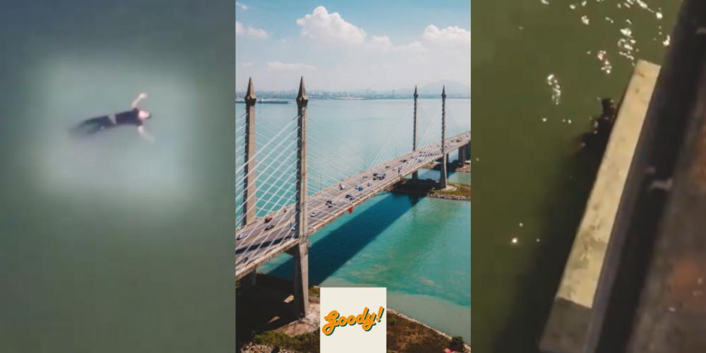 WATCH: Man Pushes His GF Off Penang Bridge During Argument, Then Jumps ...