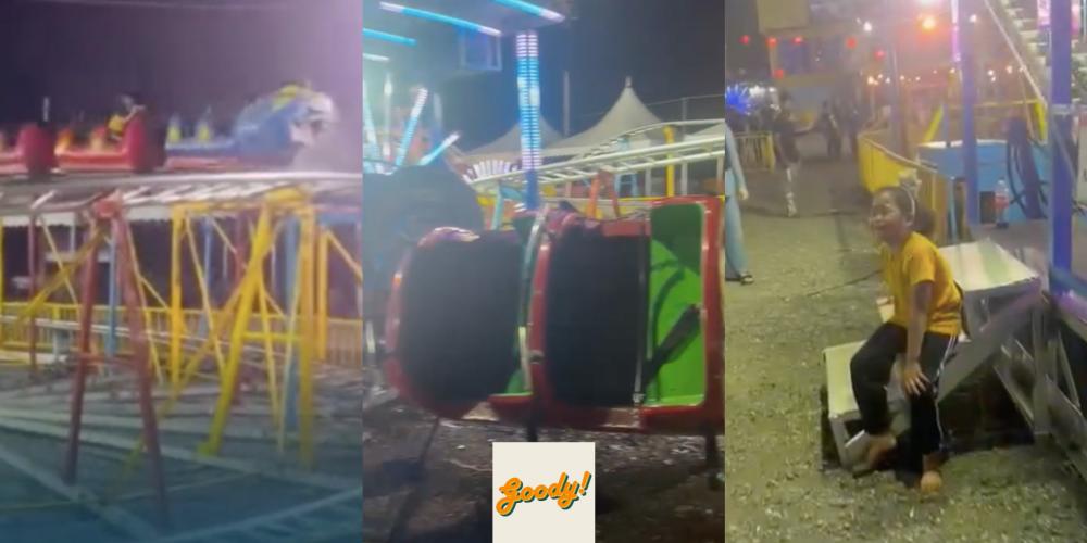 WATCH: "How Could This Happen?!" Roller Coaster Slips Off Track At Raub ...