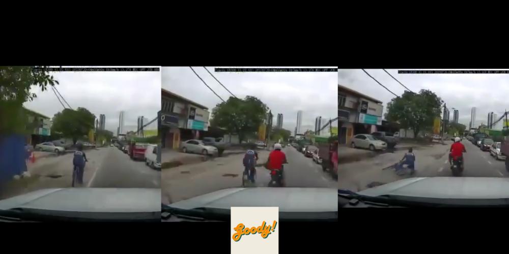 Viral Video: Motorcyclist Kicks Cyclist Causing Traffic Jam, Sparking ...